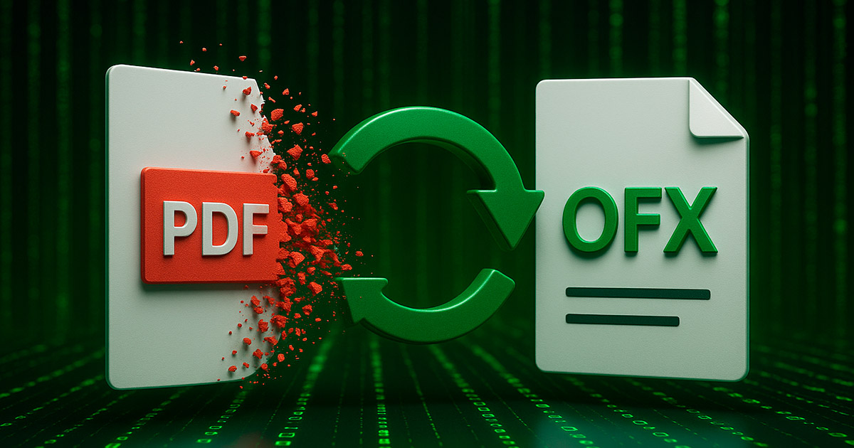 Conversor PDF para OFX | Conversor PDF pra Excel | Detonix Tech
